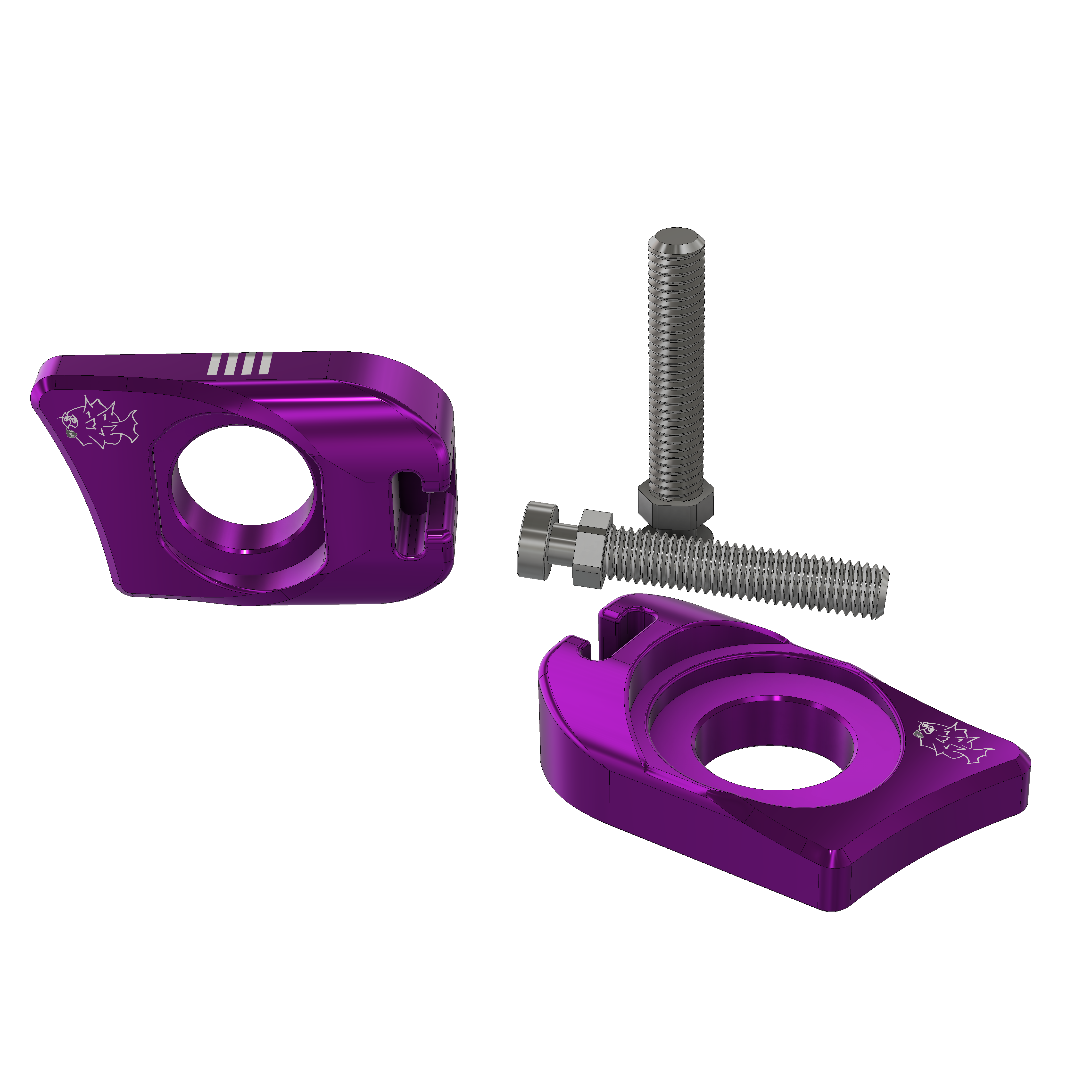 Prickly Axle Blocks- Ultra – Prickly Motorsports